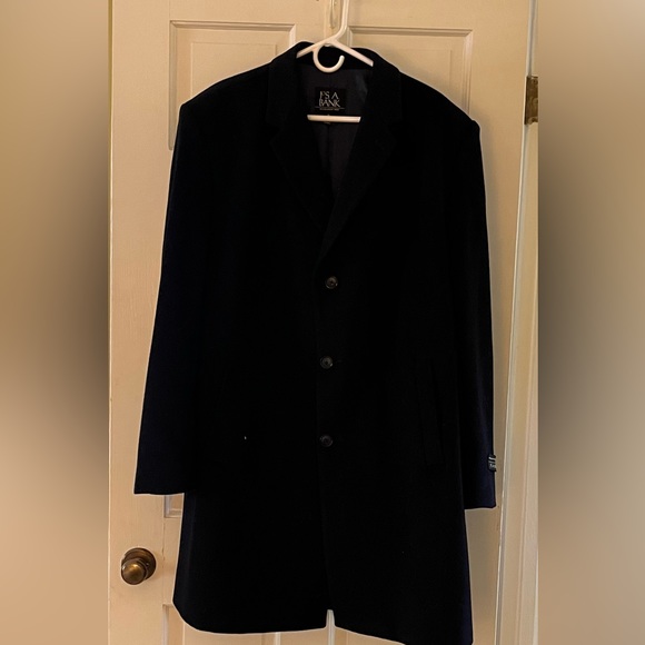 Jos. A. Bank | Jackets & Coats | Navy Blue Winter Coat From Jos A Bank ...